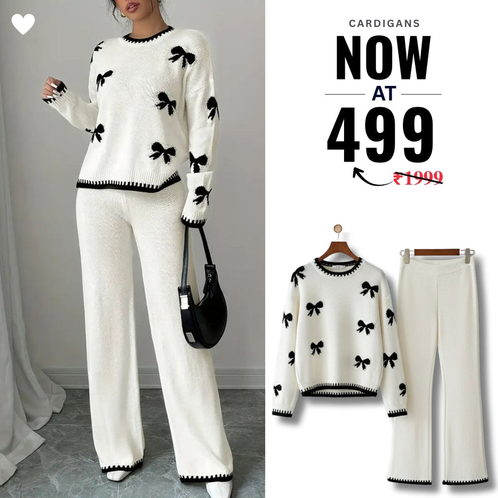 Winter Co-ord Sets for Women : Cozy Chic | Warm Beige | WCS-17 – Brands Bae